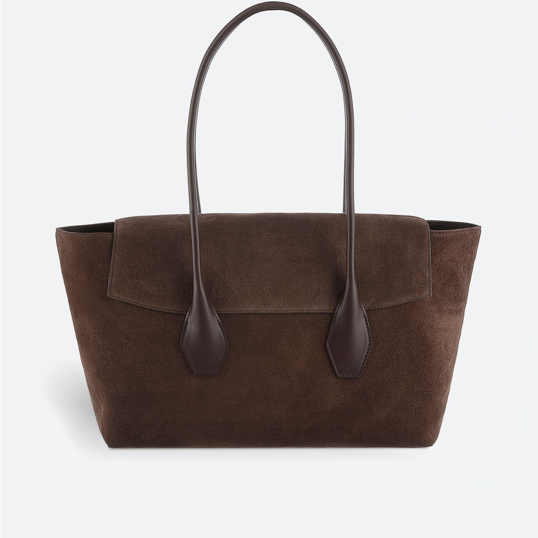 IDA in Dark Brown - Versatile Leather Shopper for Women | ALEMI Zurich